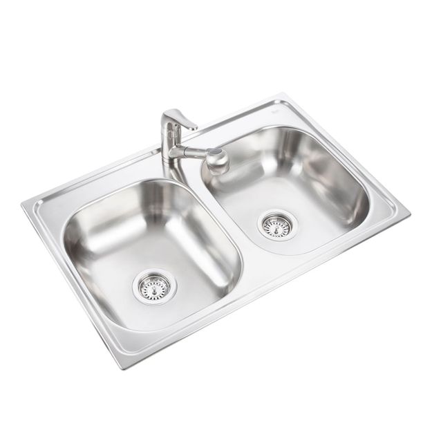 Ceramat - En Línea 016796 PAQUETE TARJA DM 33.22 2C 7 MJ (40136910) TEKAWAY