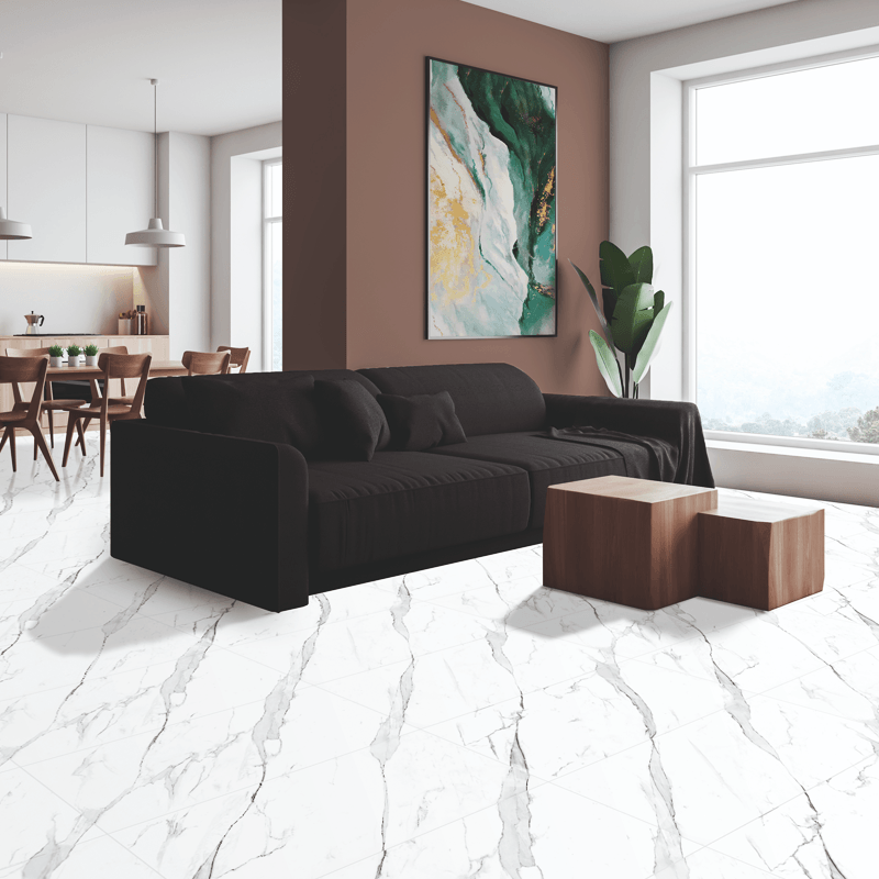 Ceramat - En Línea 018701 STATUARIO INFINITY 60X120 (2.16 MT2) 7MM FONCER